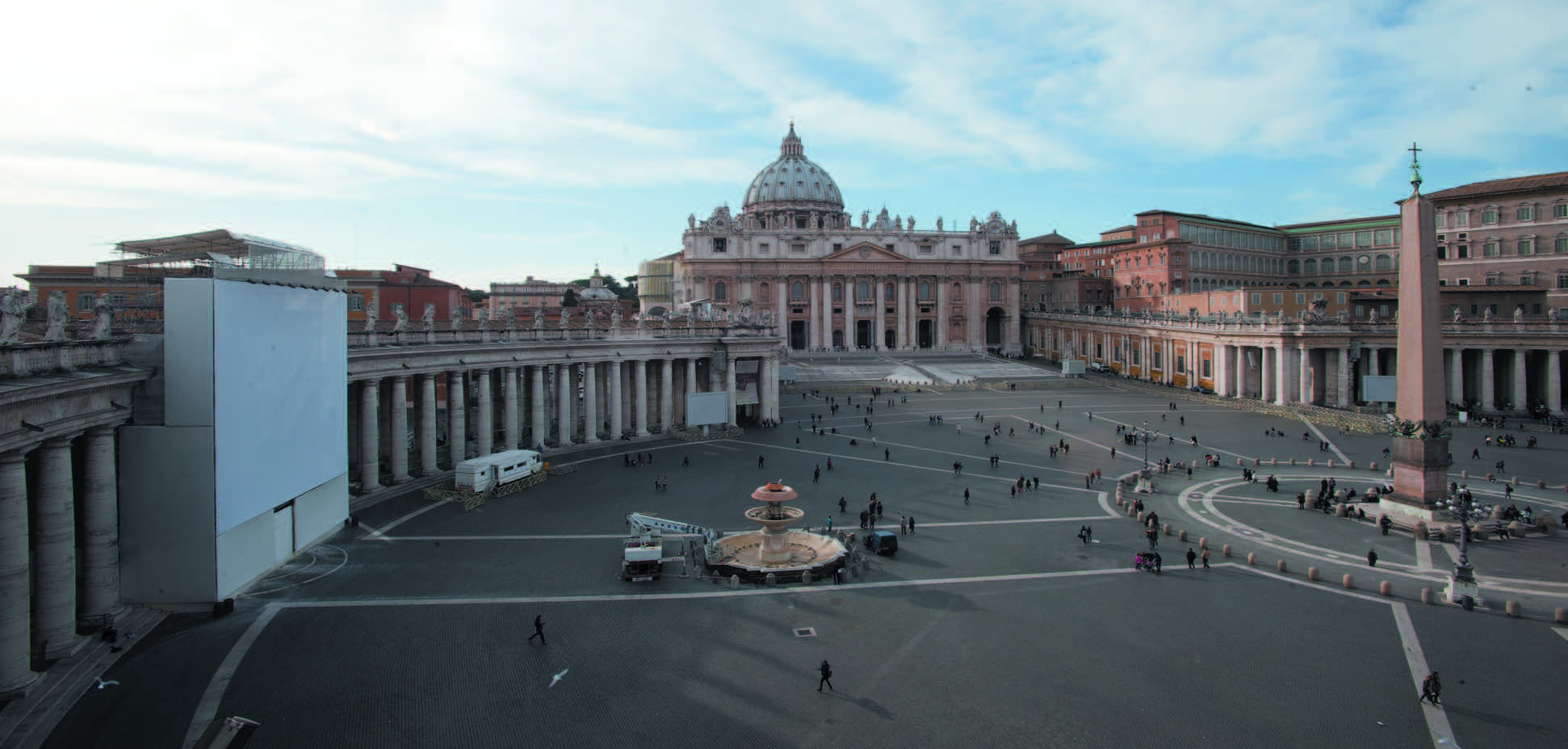 Piazza San Pietro, Vaticano - Italiana Costruzioni