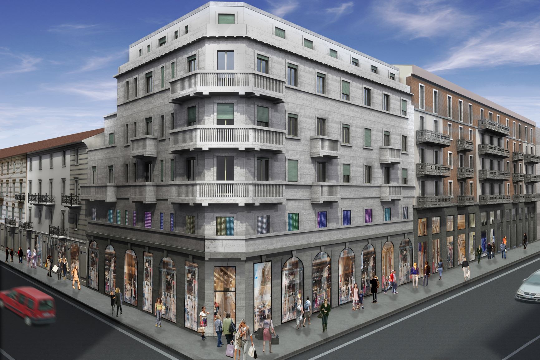 Corti di Baires, Milano - Italiana Costruzioni