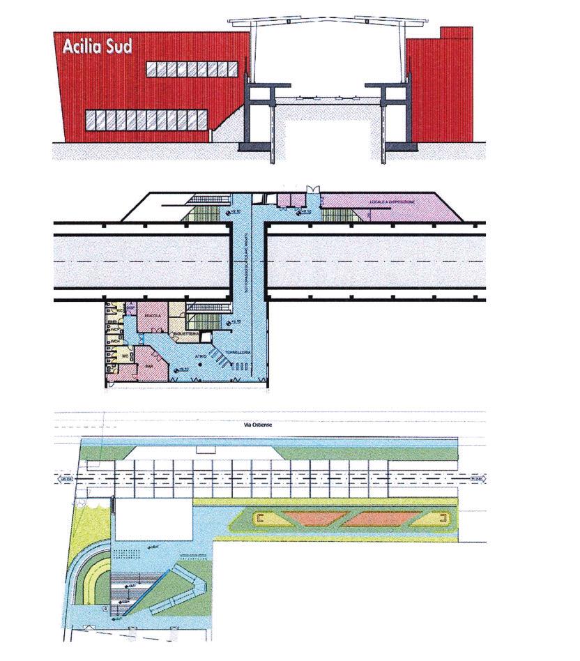 Atac - nuove stazioni di Acilia sud e Tor di Valle, Roma - Italiana ...